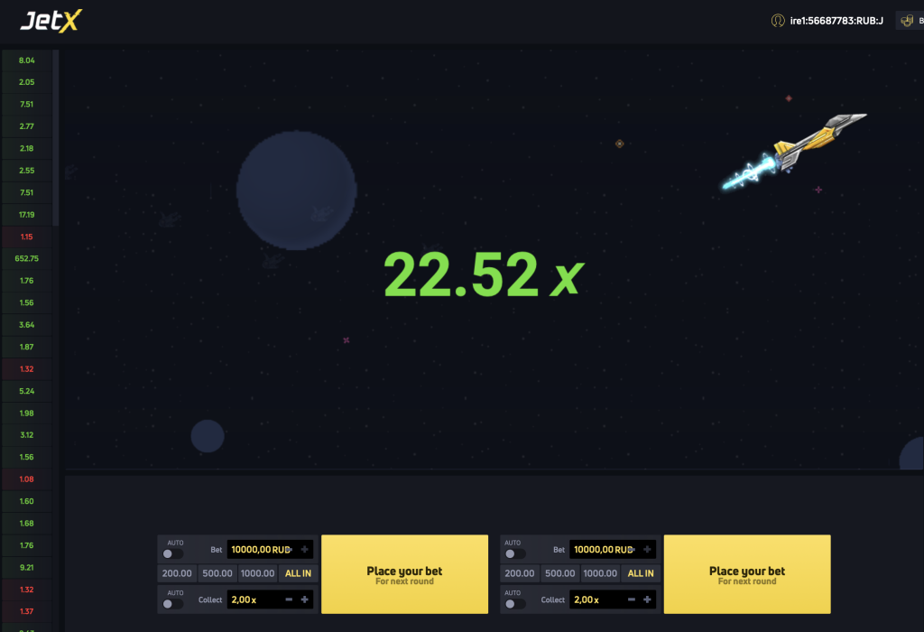 Jet X: game review from SlotCatalog - Jet X